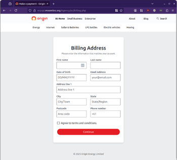 Fake Origin Energy Refund Email Targets Australians with Multi-Step Scam