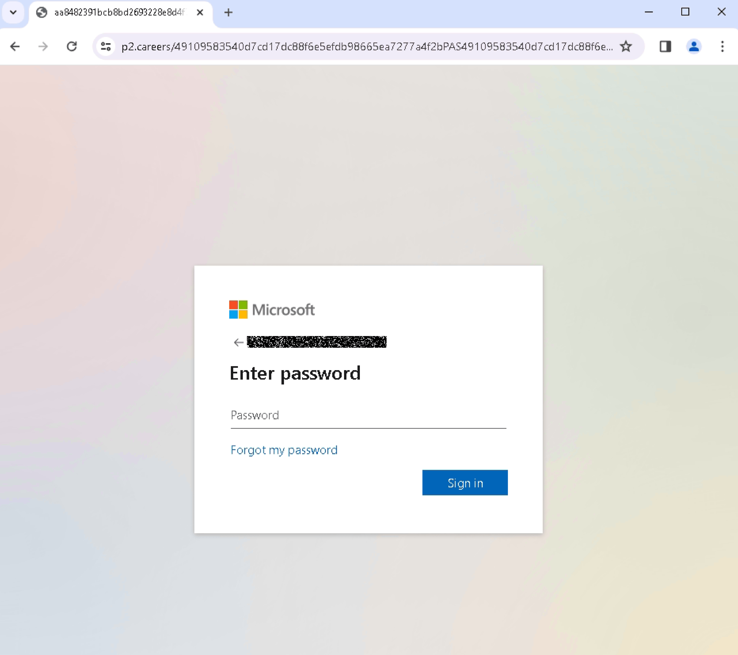 Microsoft Re-Authentication Scam Targets User Credentials