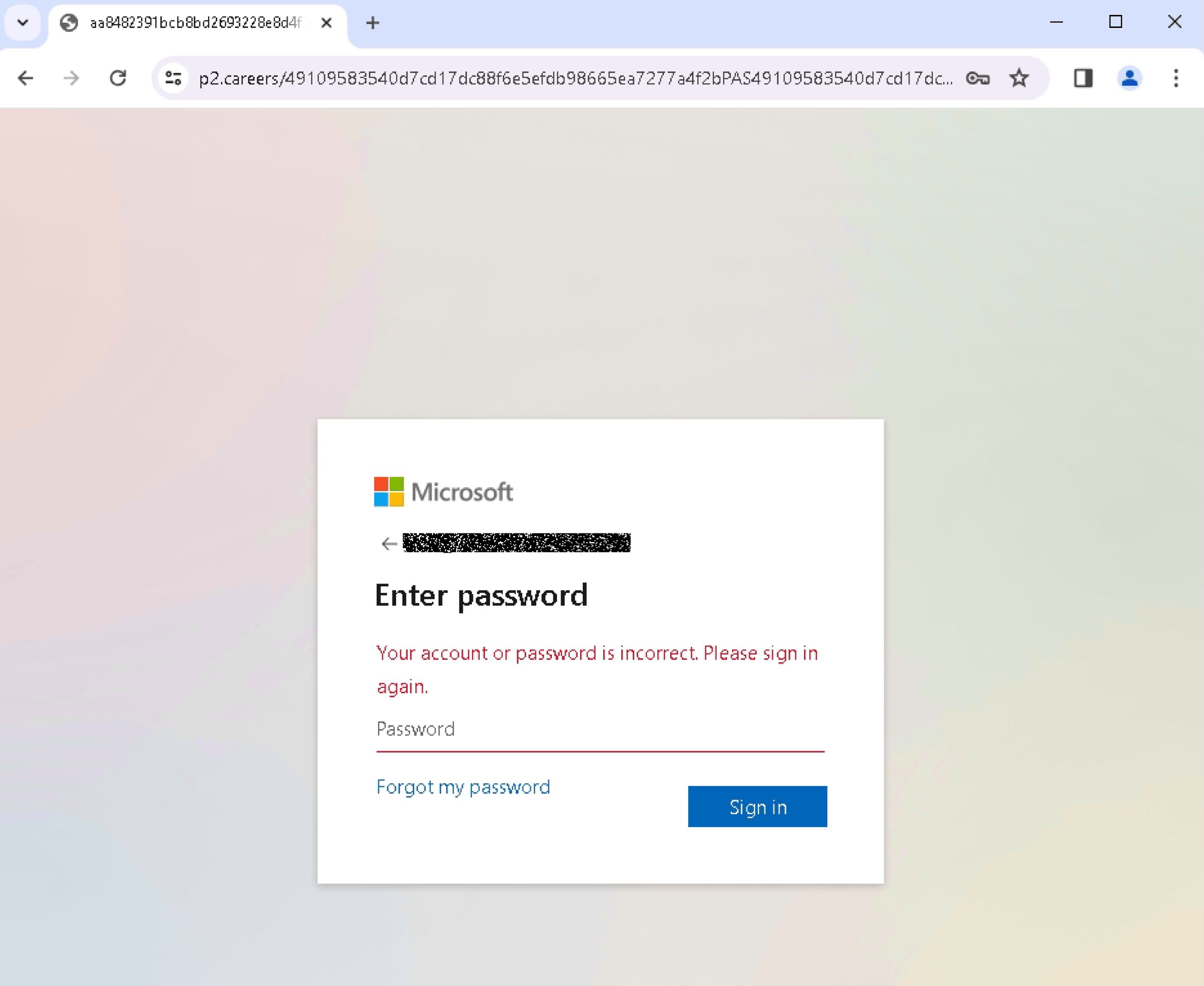 Microsoft Re-Authentication Scam Targets User Credentials