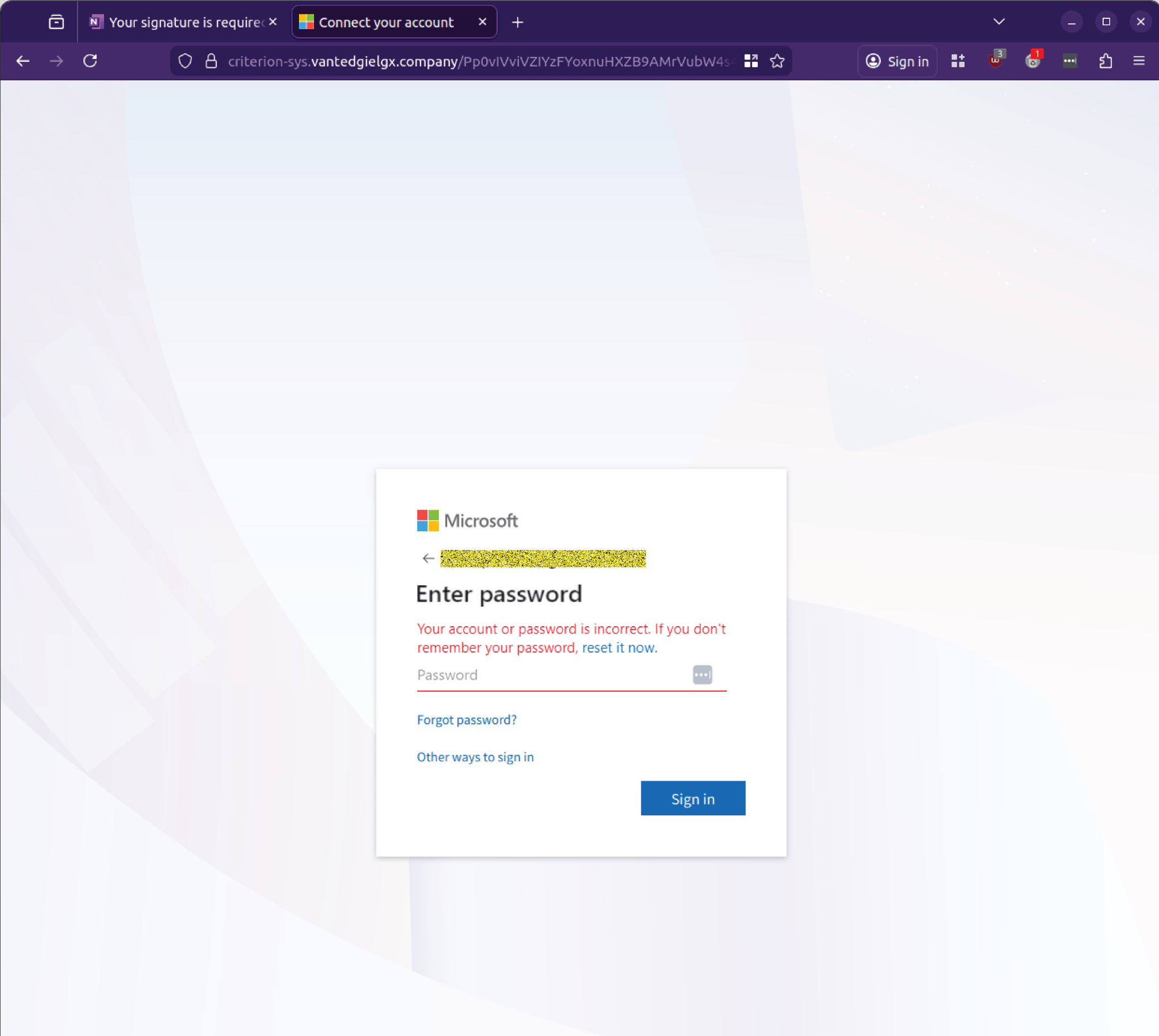 SharePoint “Your signature is required” invite leads to fake Microsoft ...