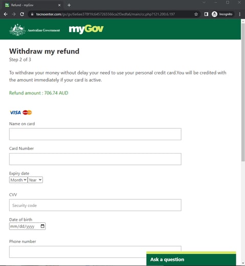 myGov Refund Email Scam Hits Inboxes