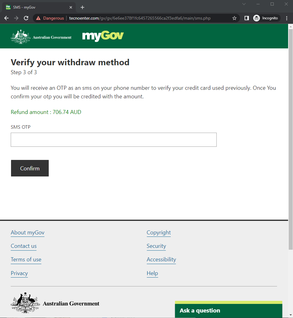 myGov Refund Email Scam Hits Inboxes