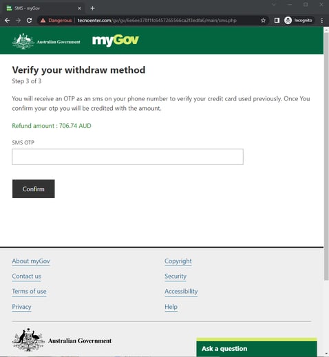 myGov Refund Email Scam Hits Inboxes