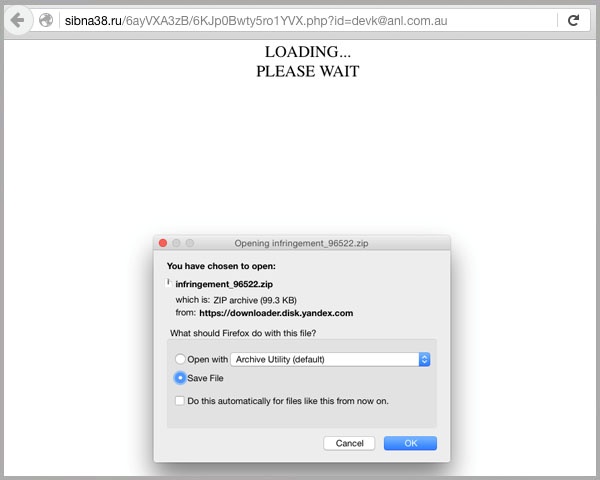 Another Fake AFP Email Scam Targets Australians with Ransomware