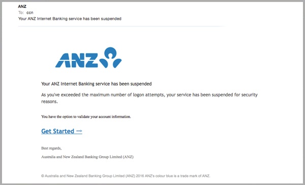 Cyber Criminals Register New Domains To Impersonate ANZ Bank