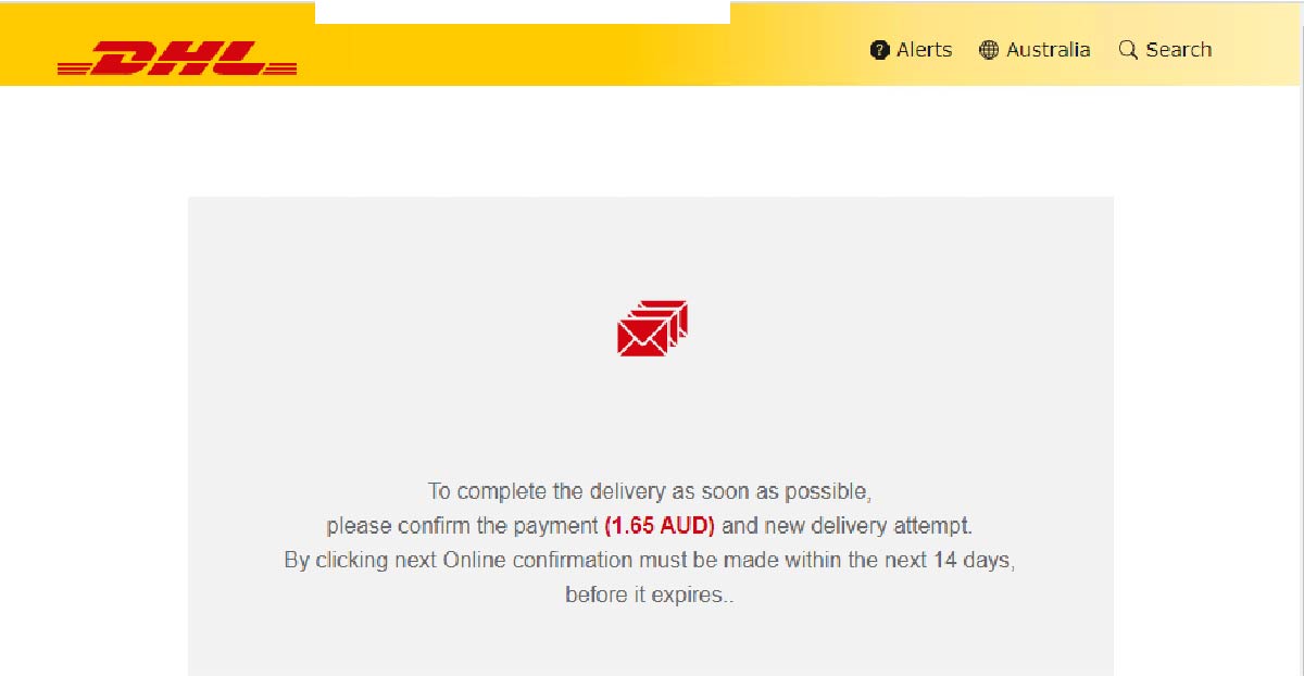 Watch Out: DHL-themed phishing email scam claims you have an ...