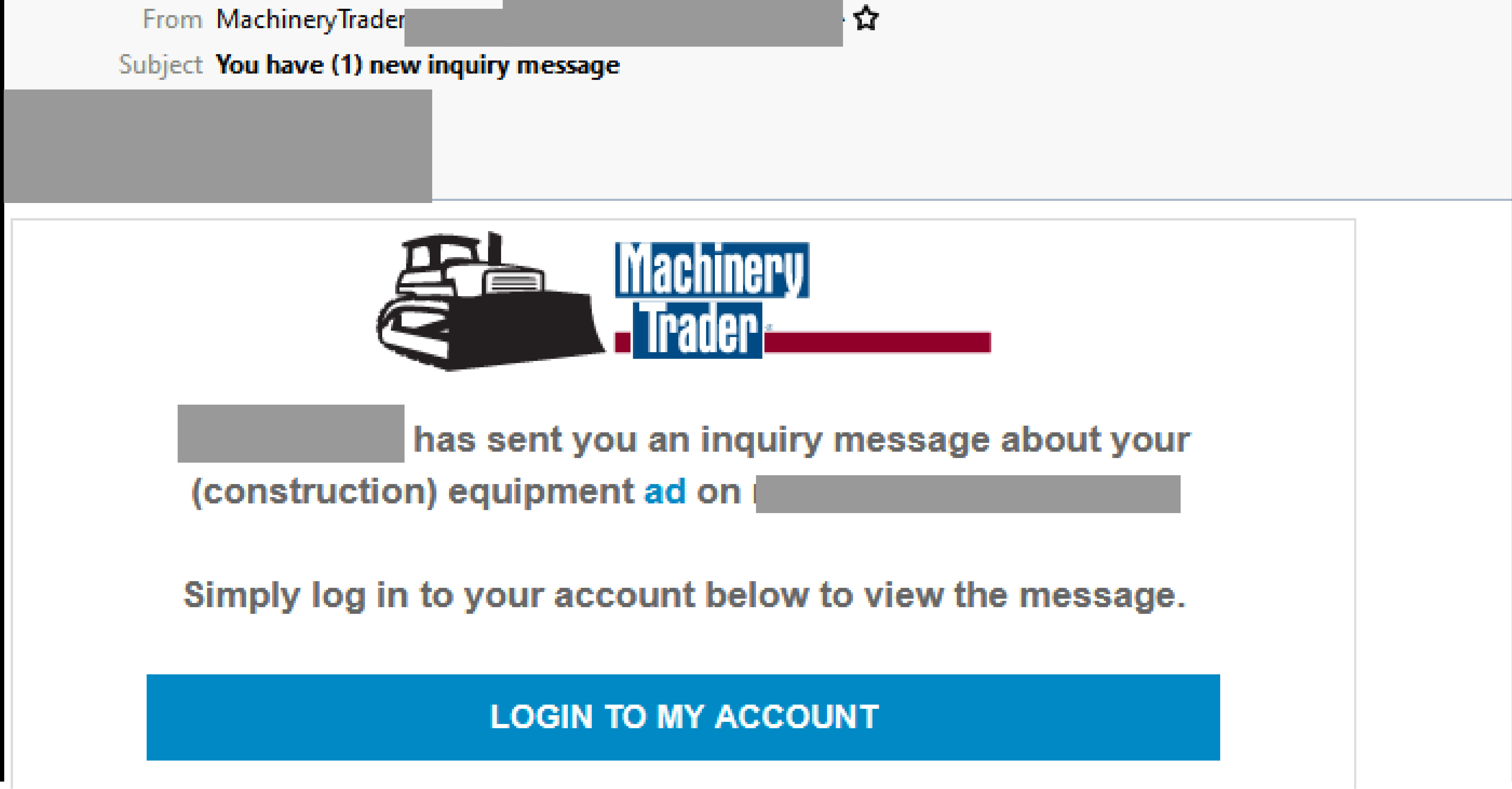 Don’t click: “New inquiry message” email sent supposedly from Machinery ...