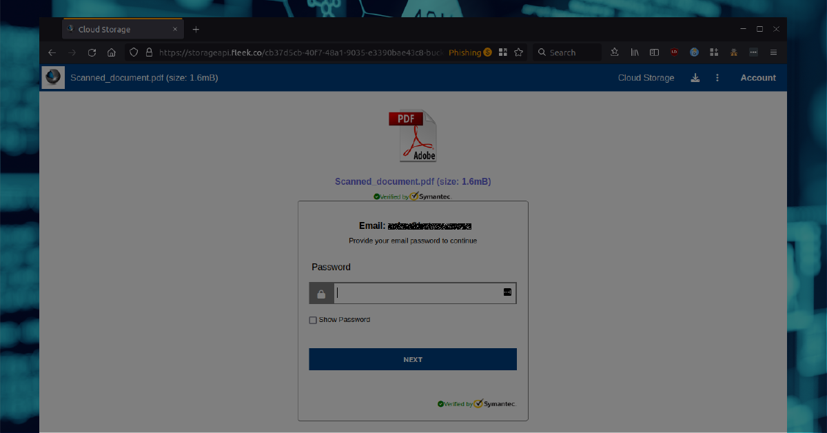OneDrive Mimicked In New Phishing Scam