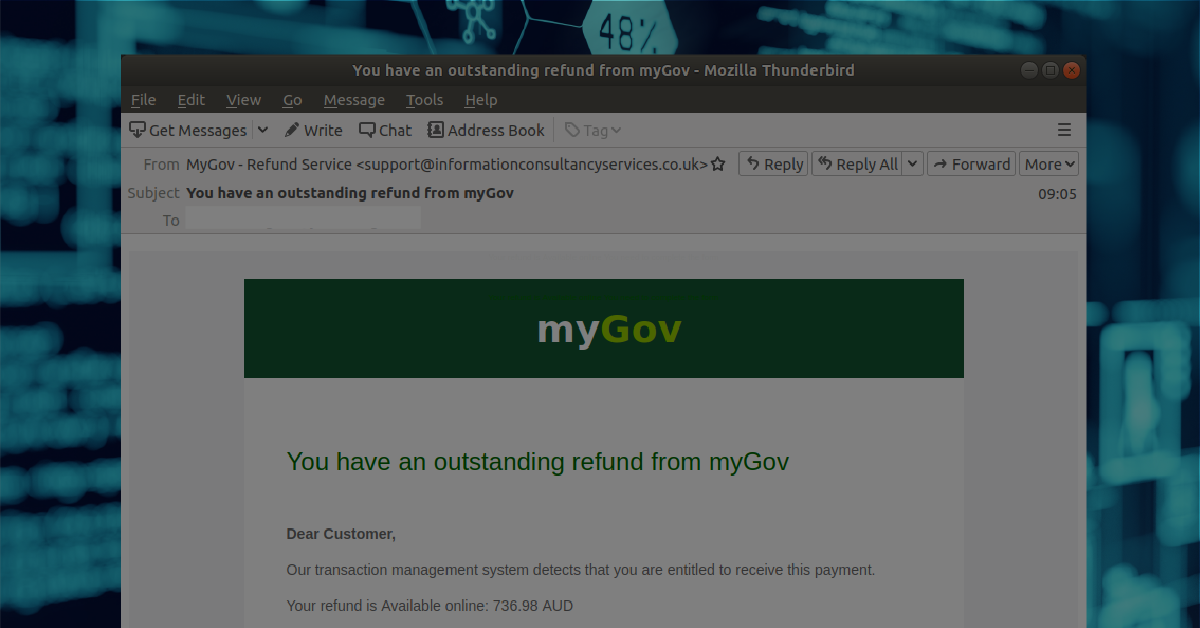 Australians Targeted in a New myGov Refund Scam