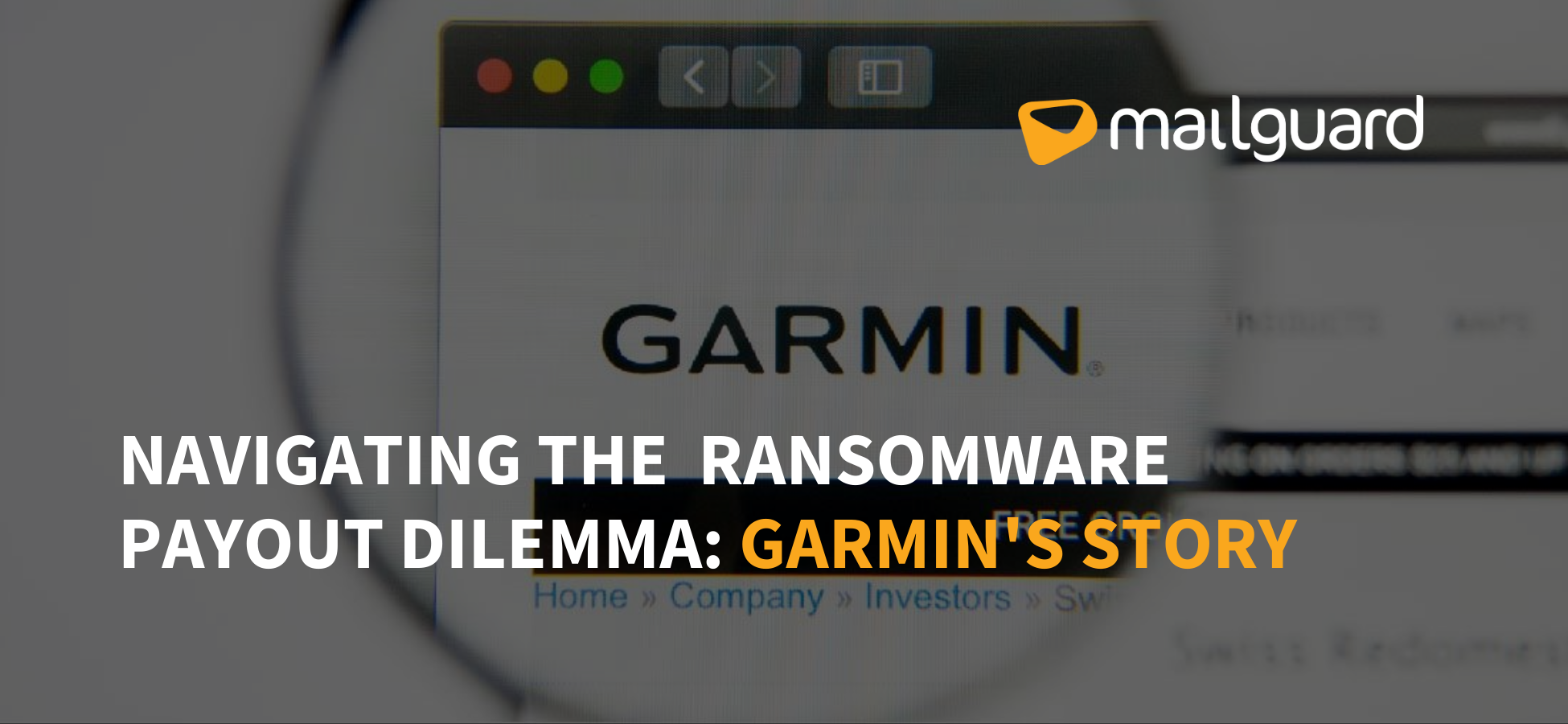 Navigating the ransomware payout dilemma: Garmin’s story