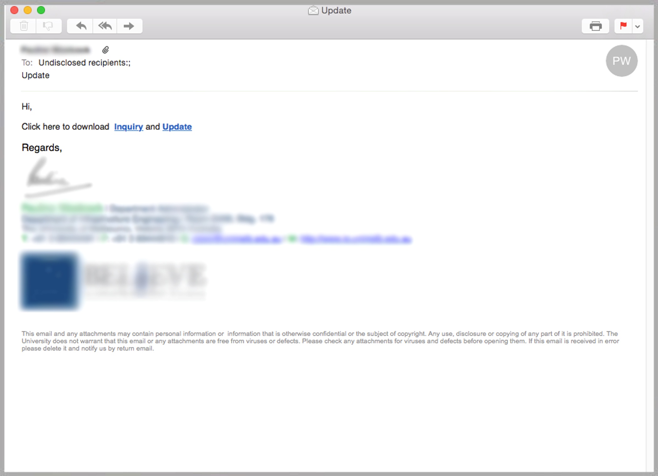 Don’t click: Well-known university impersonated in malware phishing scam