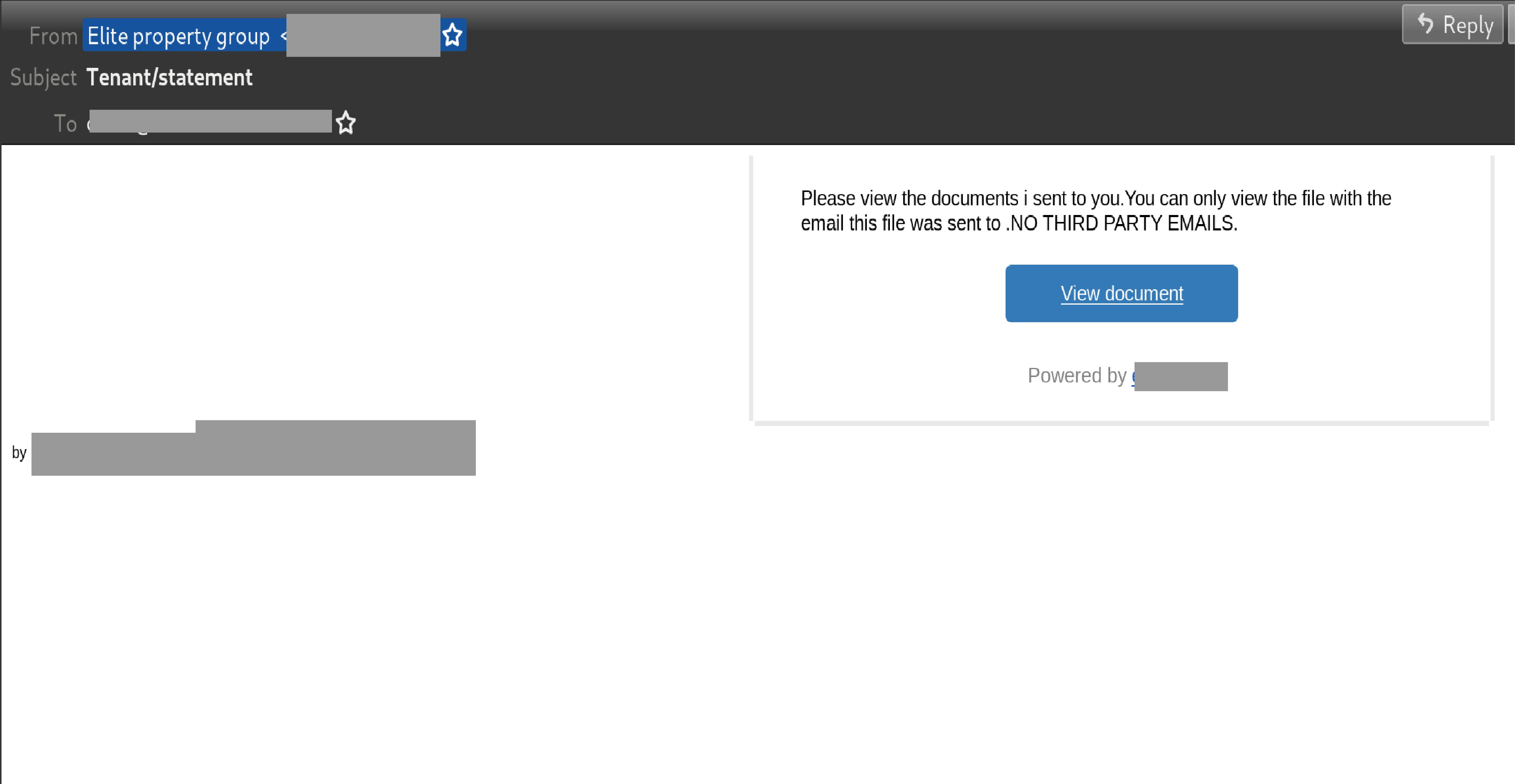 Received unexpected documents via email? It might be a phishing scam