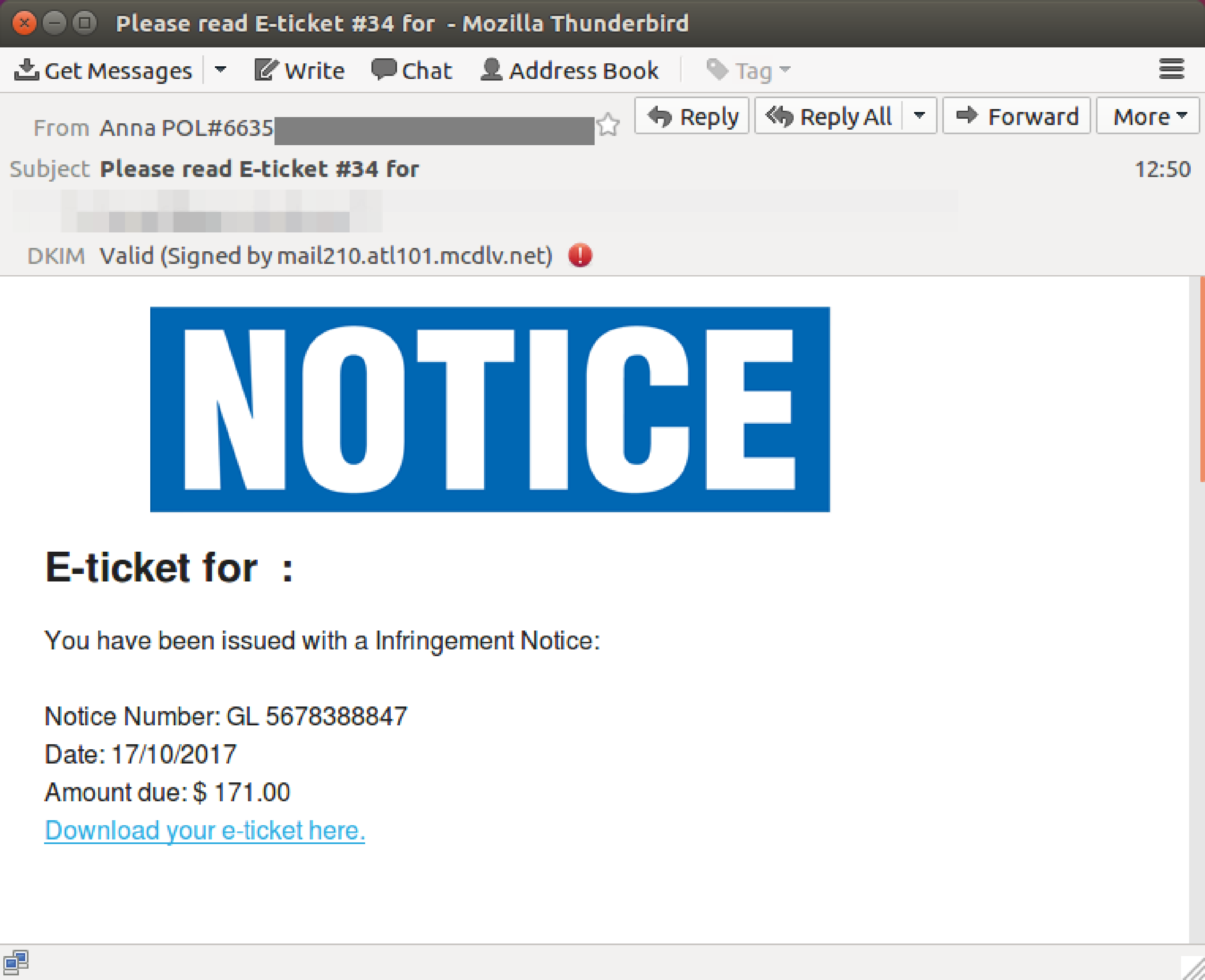 Email Scam Tell Curious Minds To Be Careful Clicking Unexpected E Email Scam Tell Curious Minds To Be Careful Clicking Unexpected E