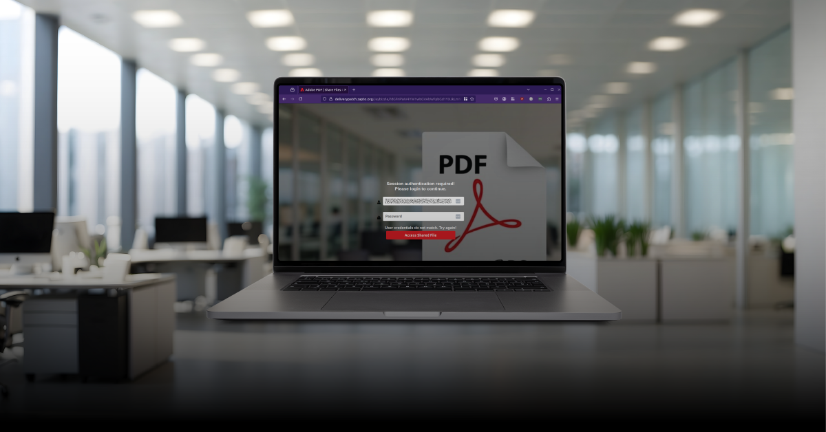 OneDrive-Themed Scam Links to Adobe Phishing Pages